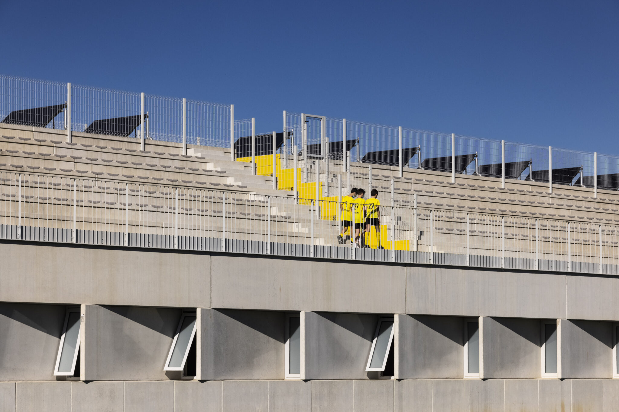 "Grandstand Building" - Training Complex of the Municipal Stadium in ...