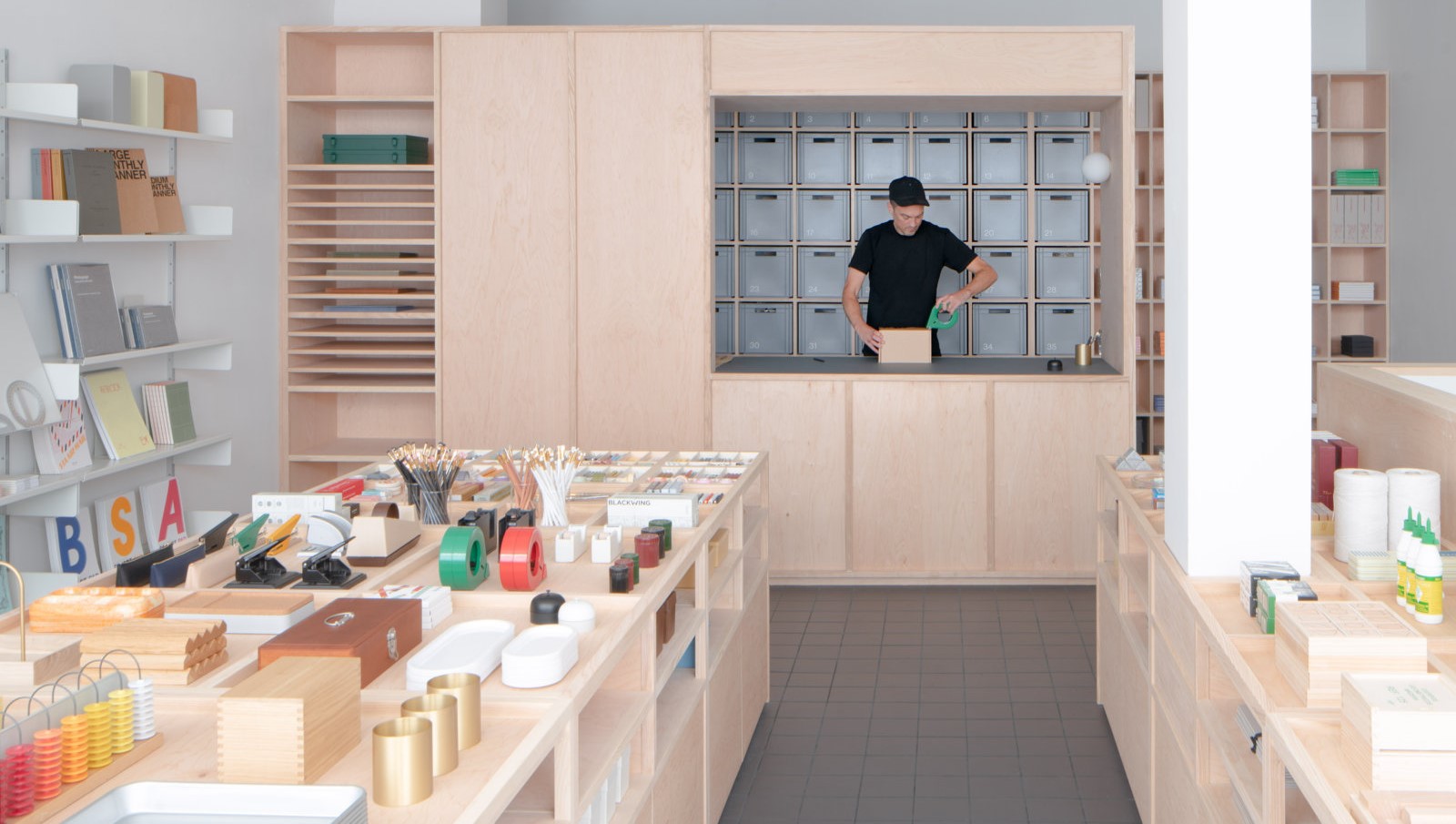 "Present & Correct" shop in London | by Architecture for London studio - Archisearch