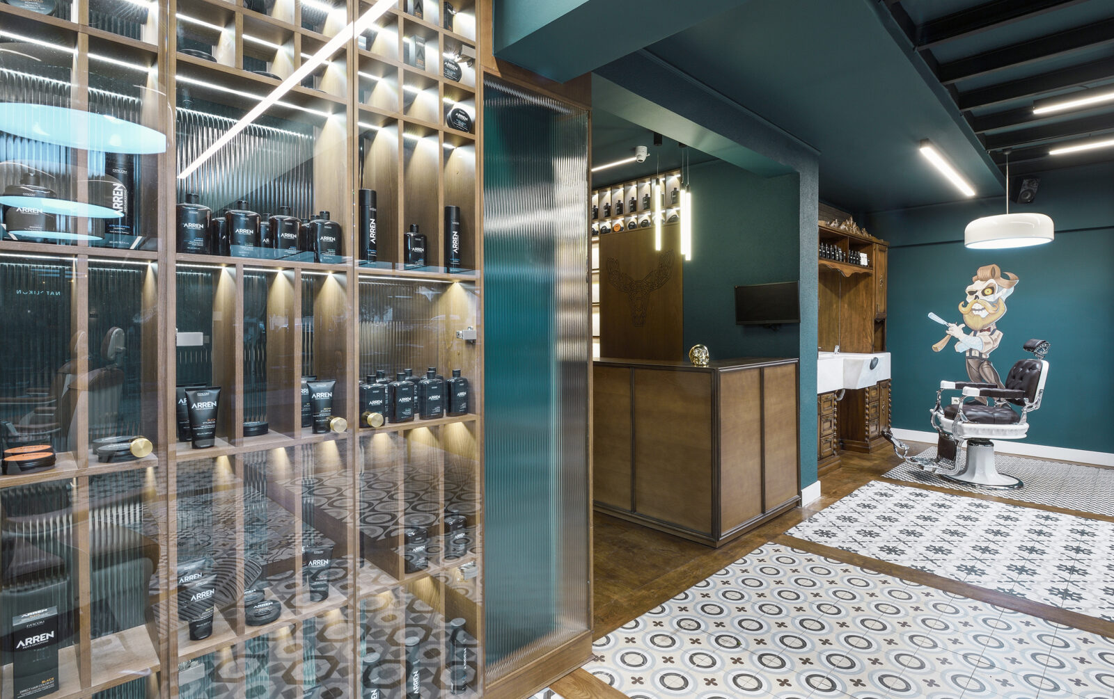 Private Hair Saloon in Thessaloniki, renovated by DCA studio. - Archisearch