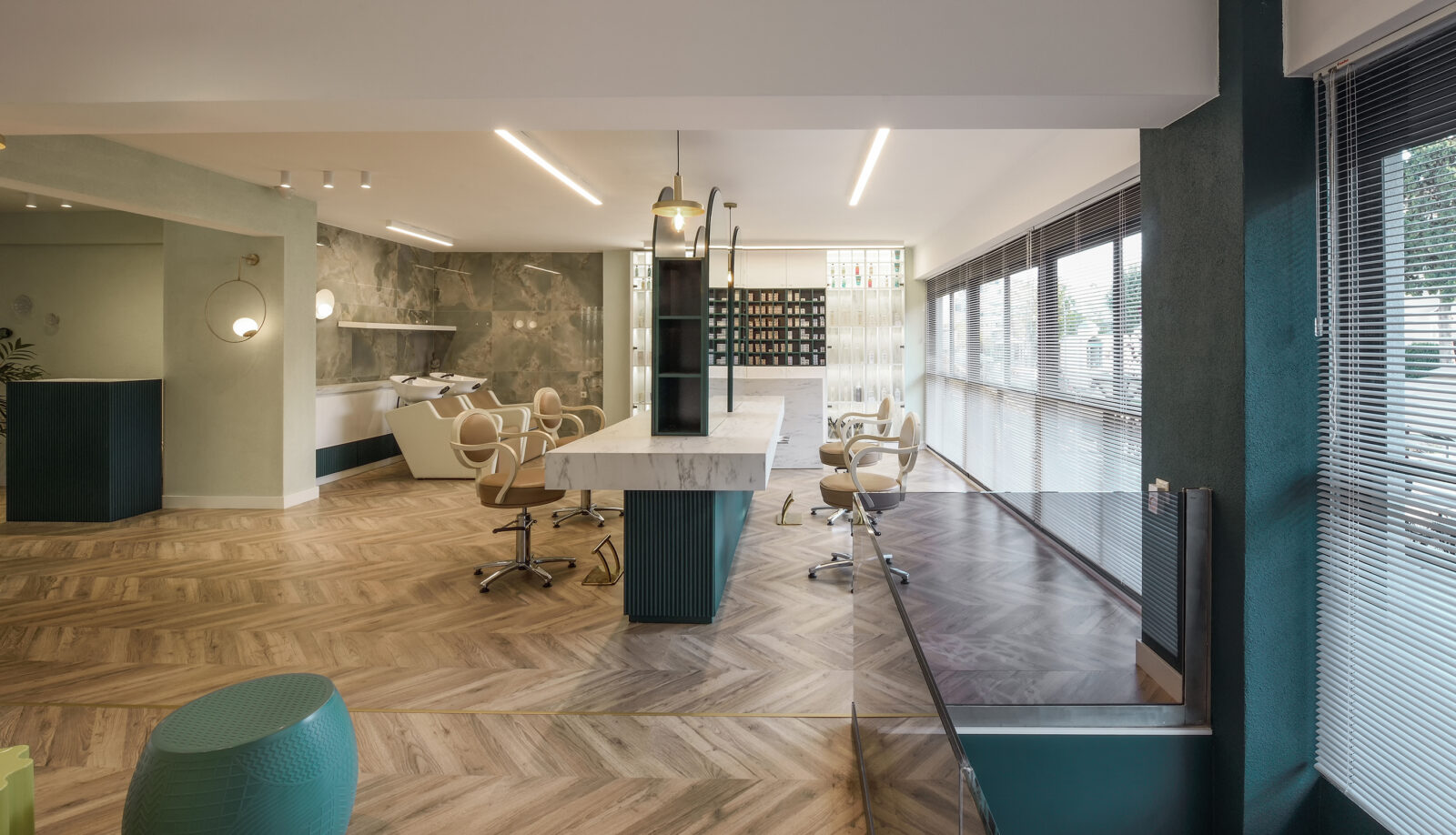 Private Hair Saloon in Thessaloniki, renovated by DCA studio. - Archisearch