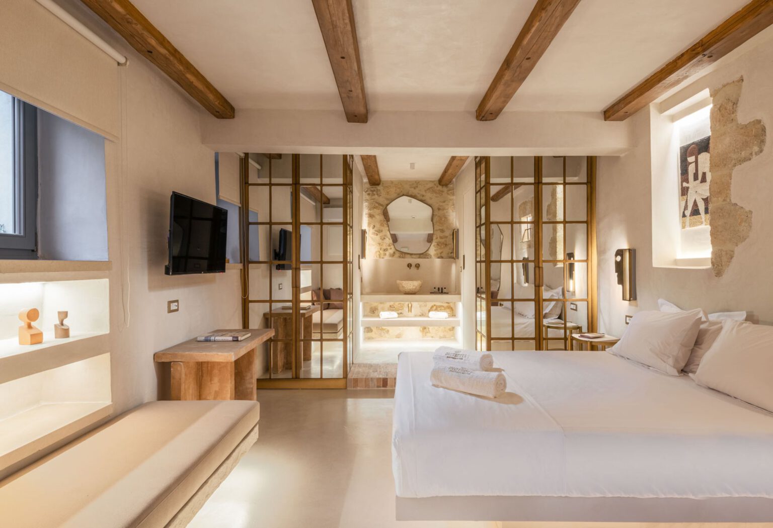 "Inotropes Boutique Hotel, Restoration of a Traditional Building in Archanes - Transformation ...