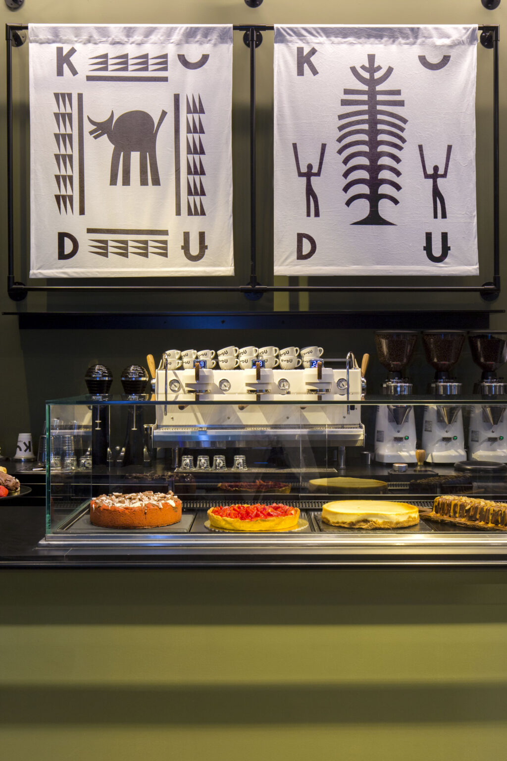 KUDU coffee shop in Neo Psichiko, Athens | studiomateriality
