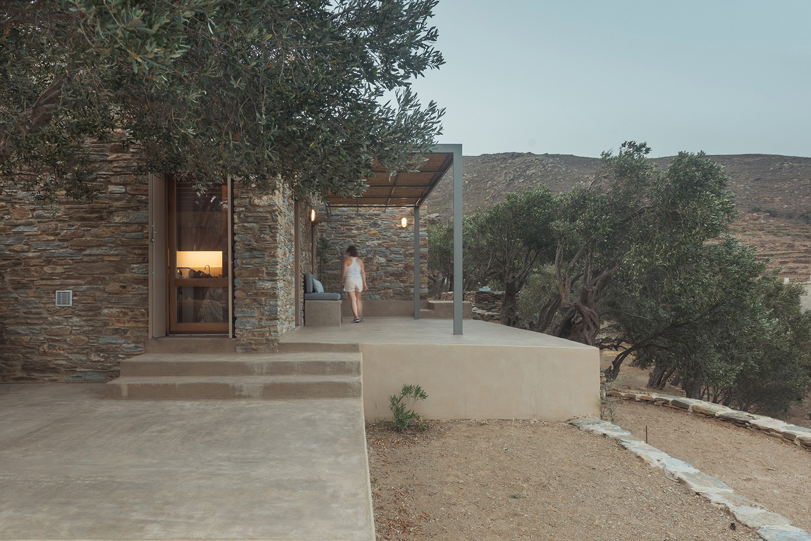 Maria Vidali designed Avdos house in Tinos island | Archisearch