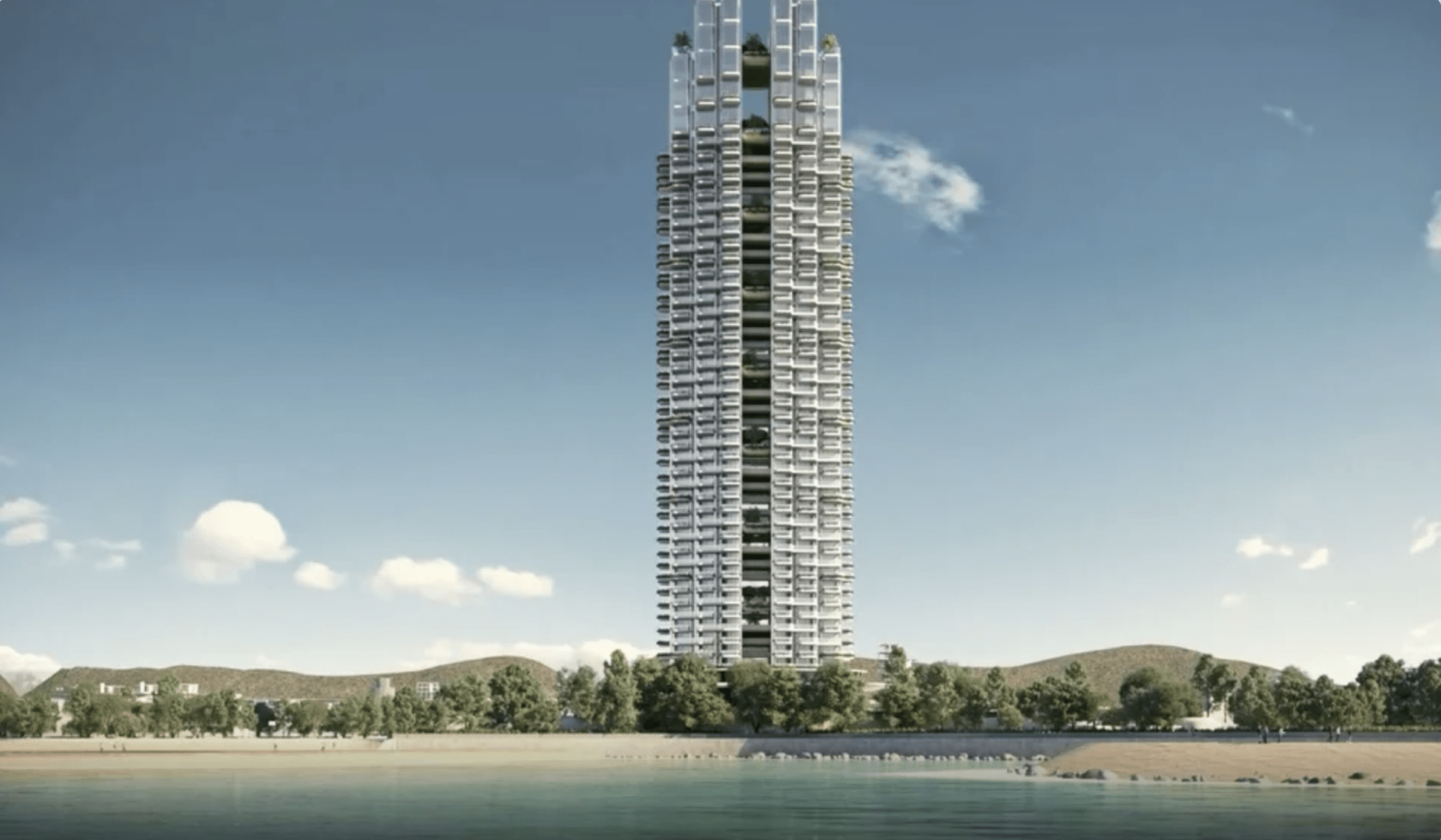 Marina Tower: the first green high-rise building in Greece revealed ...