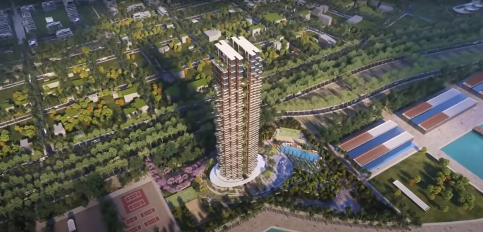 Marina Tower: the first green high-rise building in Greece revealed ...