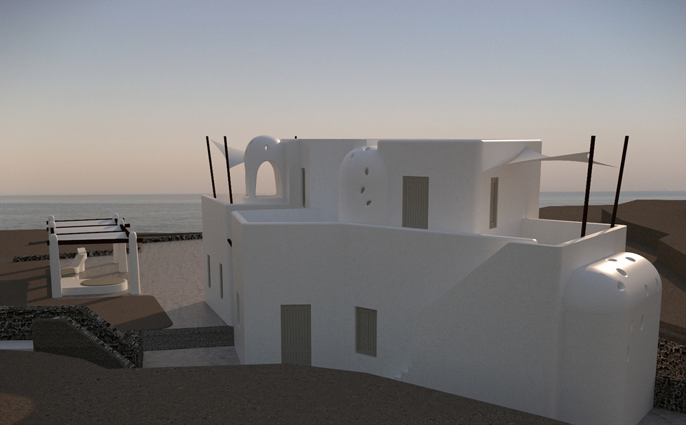VOLCANO RESIDENCE / SUSTAINABLE HOUSE IN SANTORINI / PIERIS ARCHITECTS ...