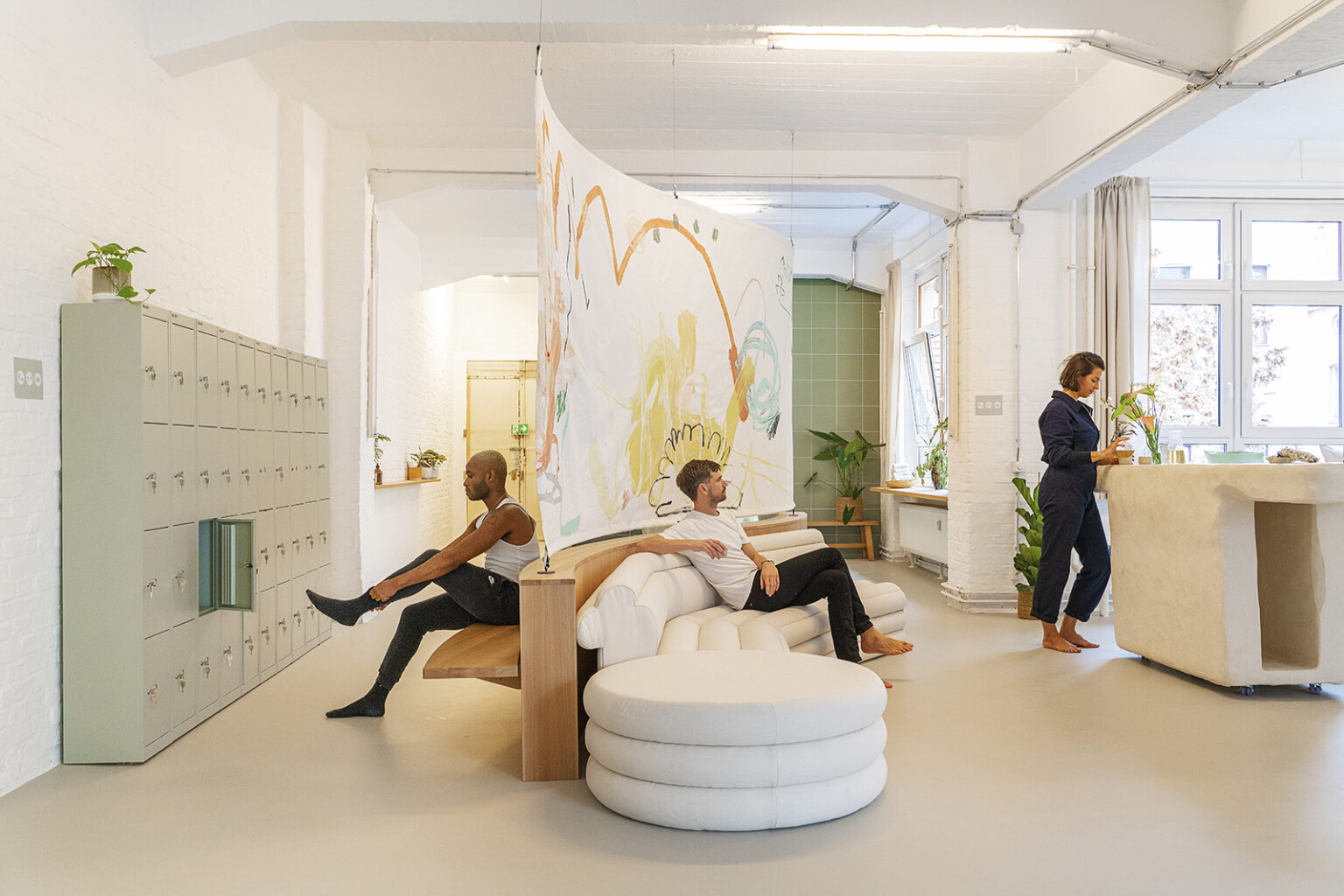 Some Place Studio created Original Feelings Yoga Studio in Berlin ...