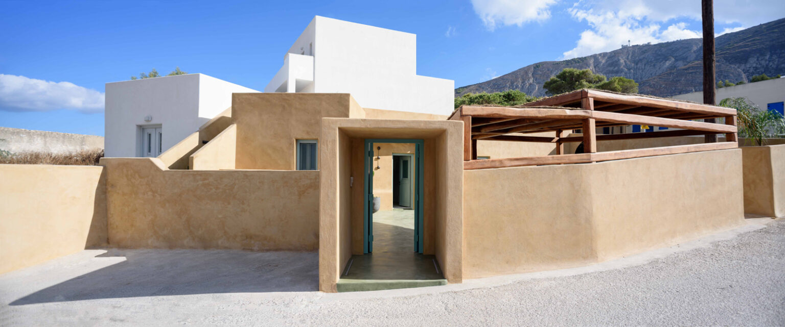 The stable house project - A summerhouse at Santorini island, Greece by Plan b architects ...