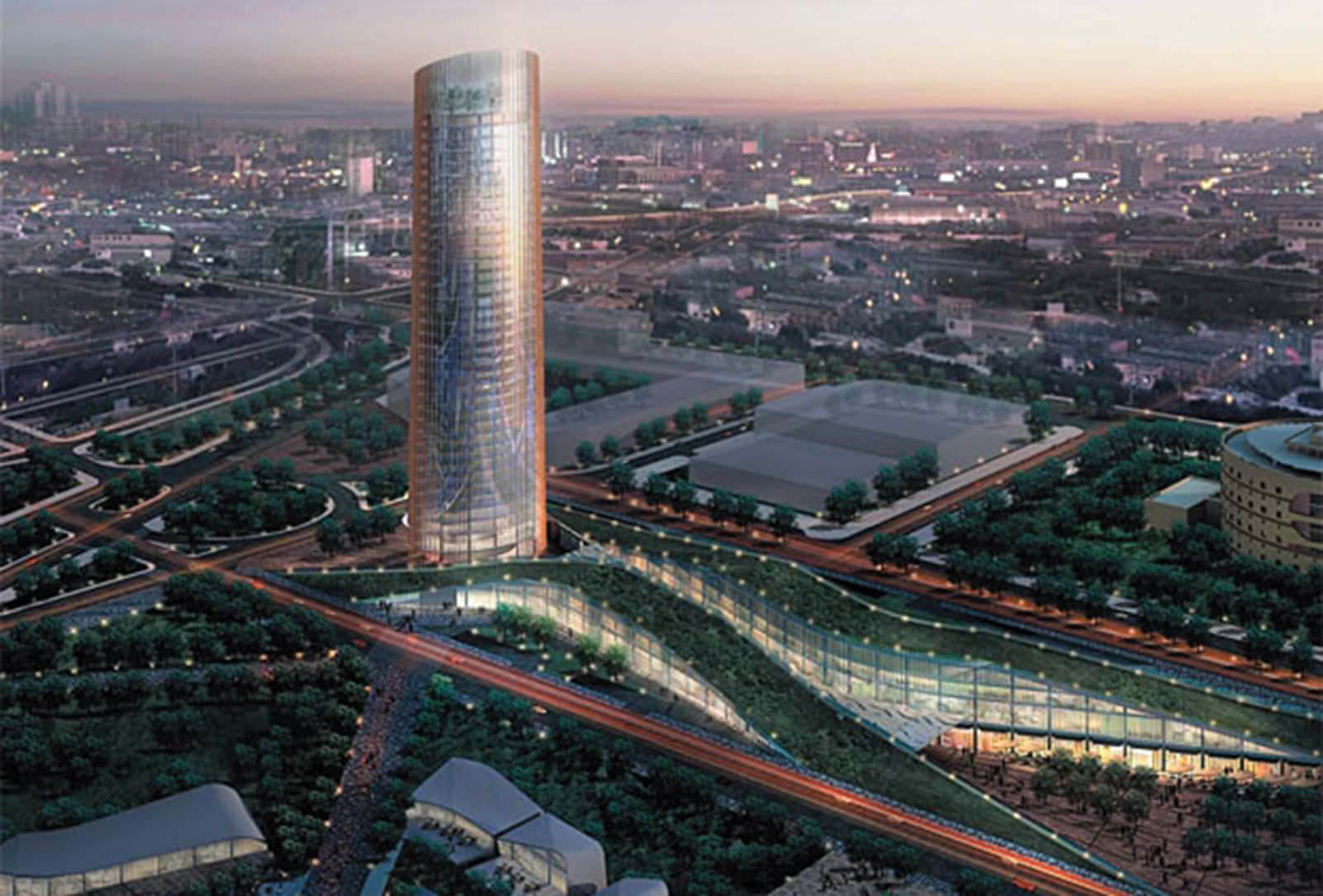 Torre Cartuja, τo πιο εμβληματικό κτήριο στη Σεβίλλη / Cesar Pelli ...