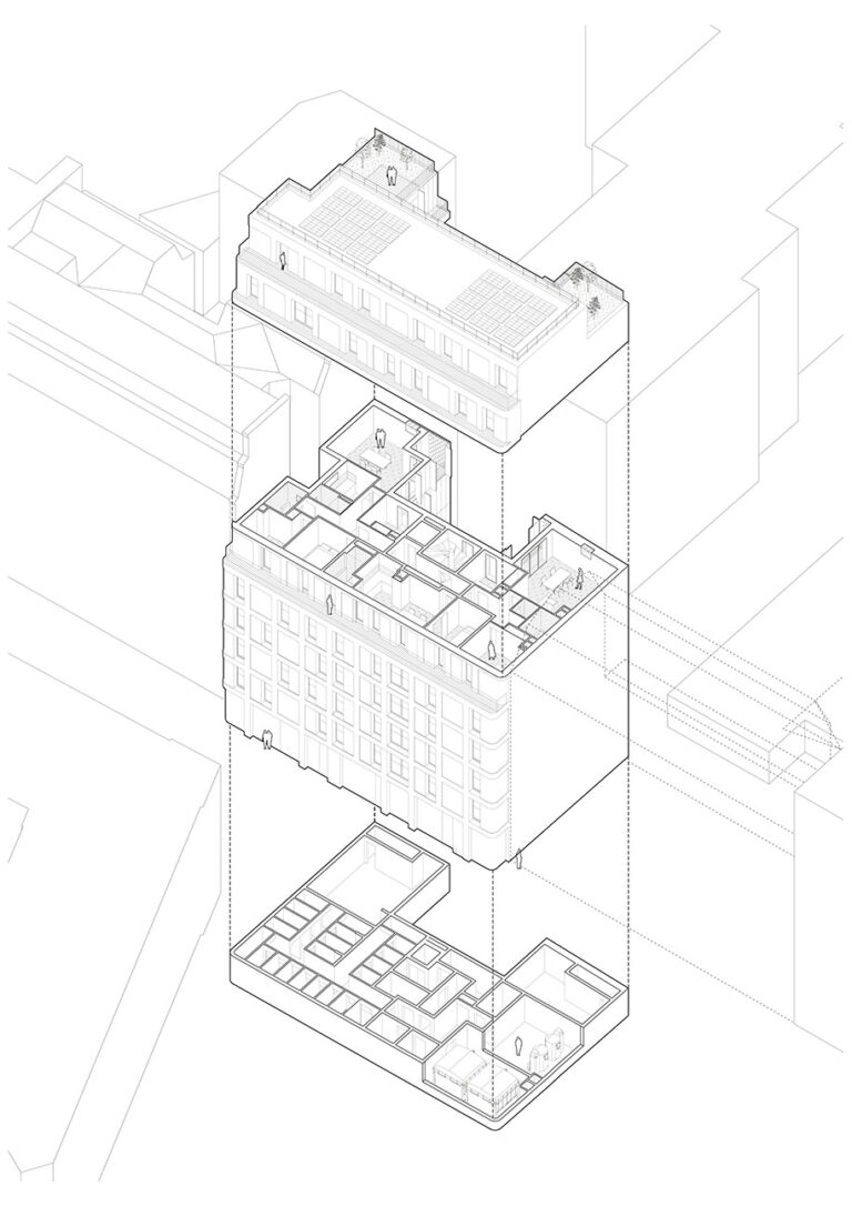©AvenierCornejo_axonometric view - Archisearch